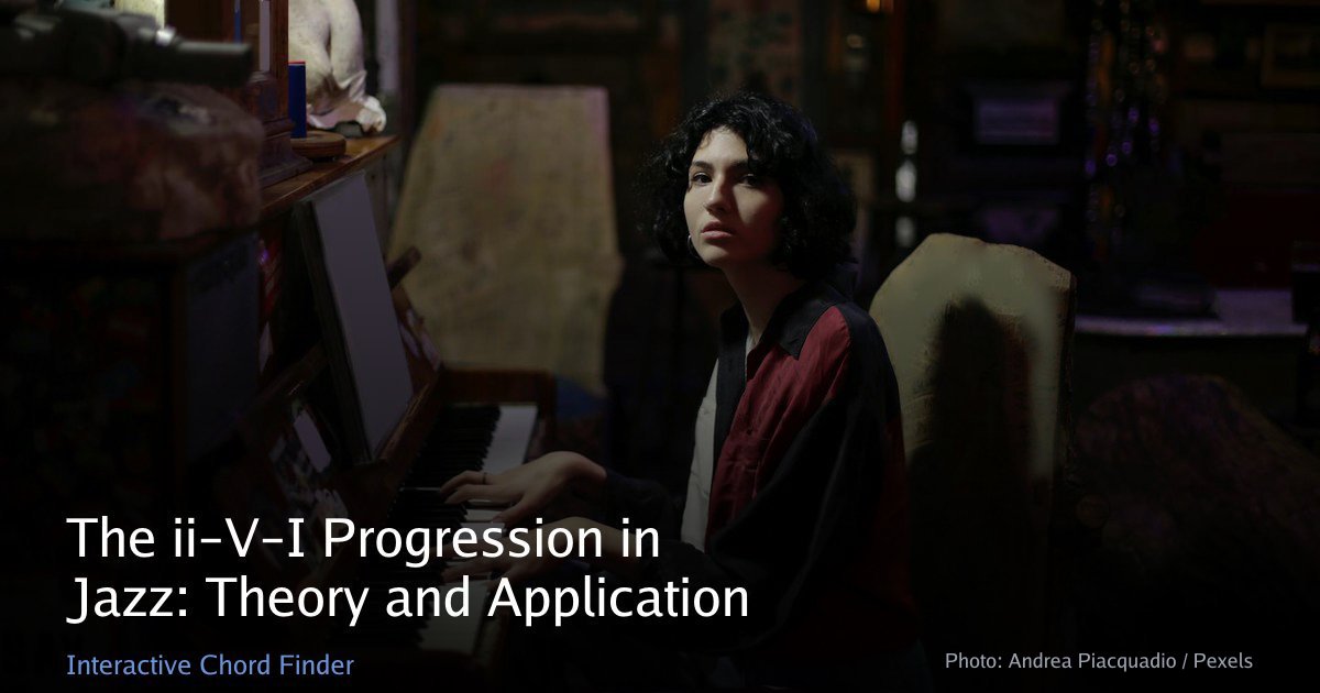 The ii–V–I Progression in Jazz: Theory and Application | Interactive ...